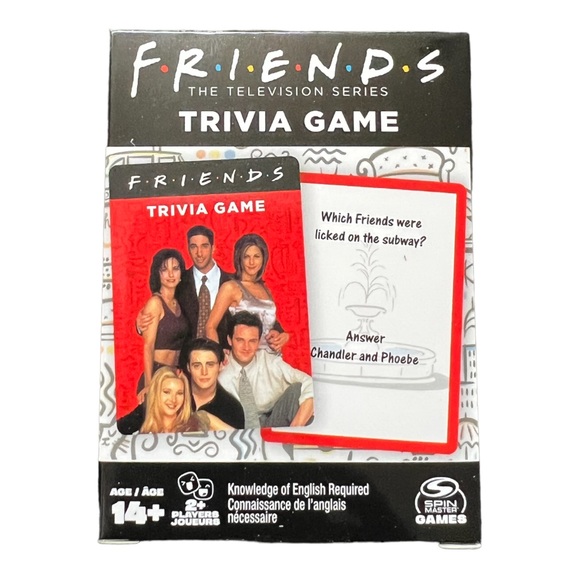 Warner Bros. | Games | Warner Bros Friends Television Series Trivia ...